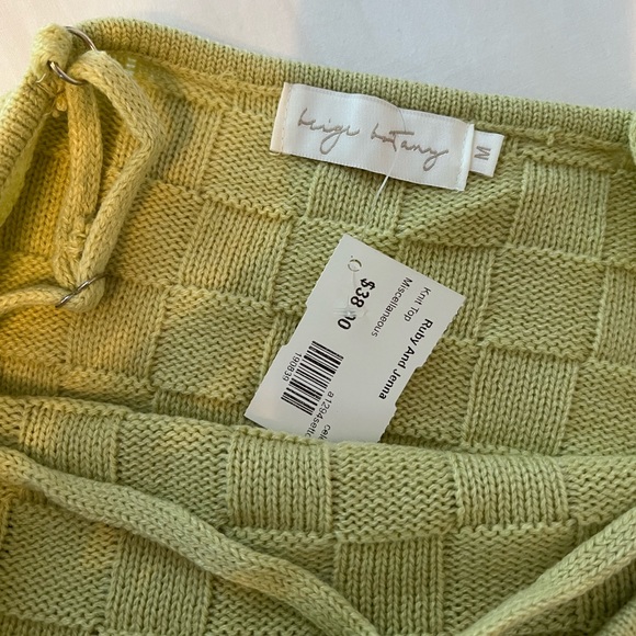 ruby and jenna | Other | Green Knit Top And Bottom Set | Poshmark